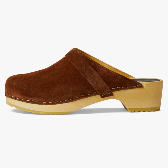 Shoes | New Swedish Hasbeens Swedish Velvet Husband Cognac Surde Size ...
